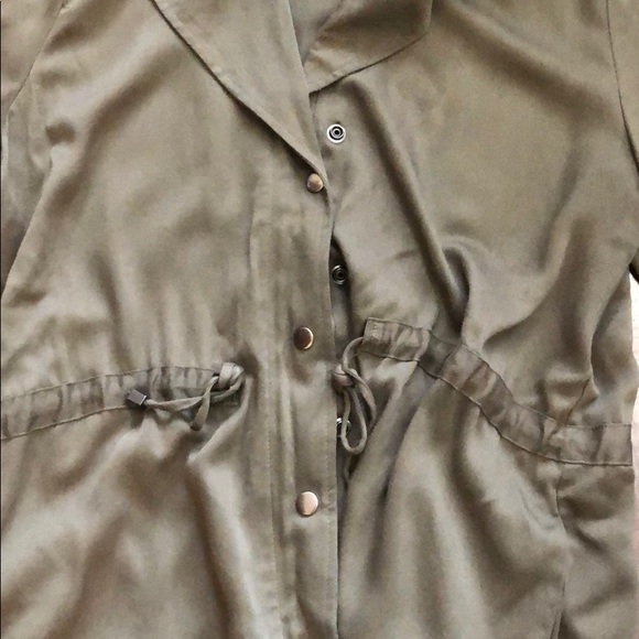 Mossimo Supply Co. | Jackets & Coats | Army Green Military Inspired ...